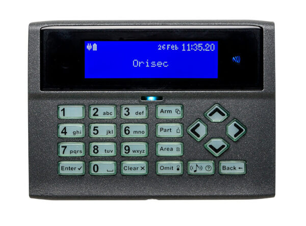 MK-700 Series Keypads - Orisec SA Pty | Professional Intruder Alarm ...