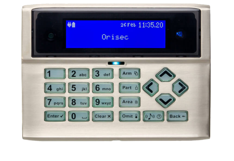 MK-700 Series Keypads - Orisec SA Pty | Professional Intruder Alarm ...