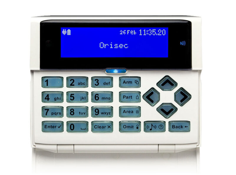 RK-500 Series Keypads - Orisec SA Pty | Professional Intruder Alarm ...